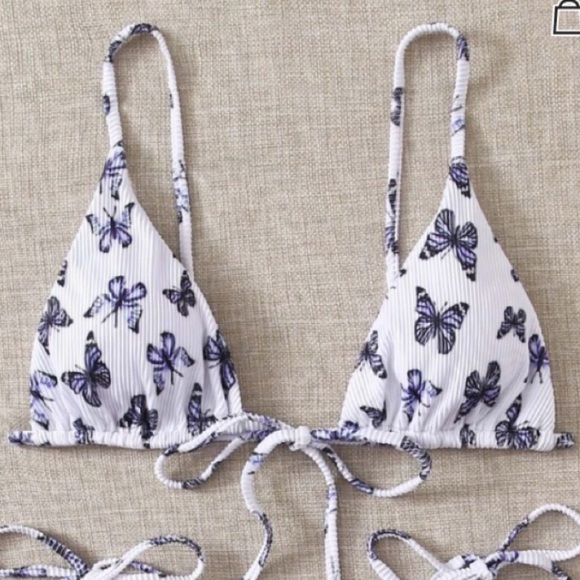 Shien Swim Ripped Butterfly Bikini From Shien Poshmark